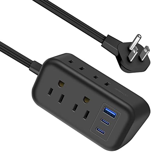 Amazon.com: Cruise Ship Essentials - 45W USB C Travel Power Strip Flat ...