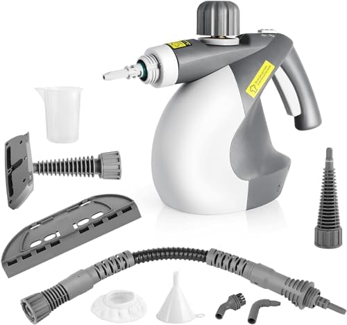 Portable Steam Cleaner, Multi-Purpose Handheld Steam Cleaner, 9 Pieces ...