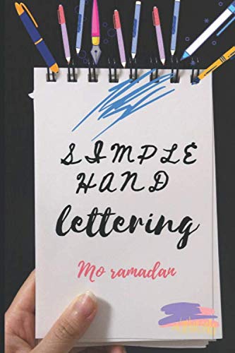 Simple hand lettering: Hand lettering and Notebook / Step by step to ...