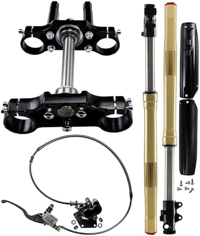Amazon.com: 790mm 31 inch Front Forks Suspension Shocks with 45/48mm Triple Tree Mount Clamp ...