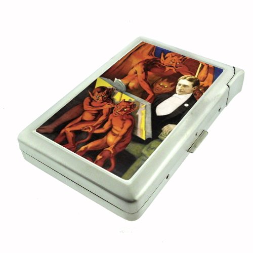 Amazon.com: Vintage Magic Satan and Devils Double-Sided Cigarette Case ...