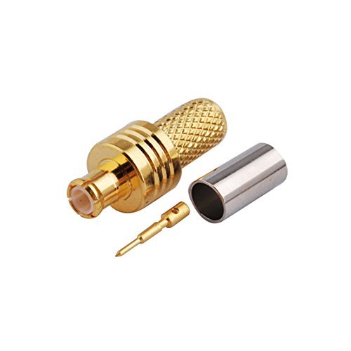 Amazon.com: 5pcs Rf Wire Coaxial Cable Terminal Copper Alloy Connector ...