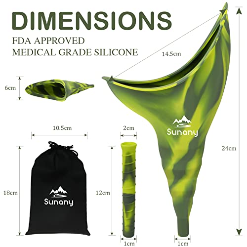 Snapklik.com : Female Urination Device,Silicone Pee Funnel For Women ...