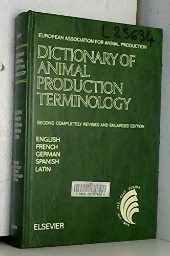 Amazon.com: Dictionary of Animal Production Terminology, Second Edition ...
