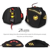 Amazon.com: Zelotes T90 Gaming Mouse 9200 DPI, 8 Buttons Multi-Modes ...