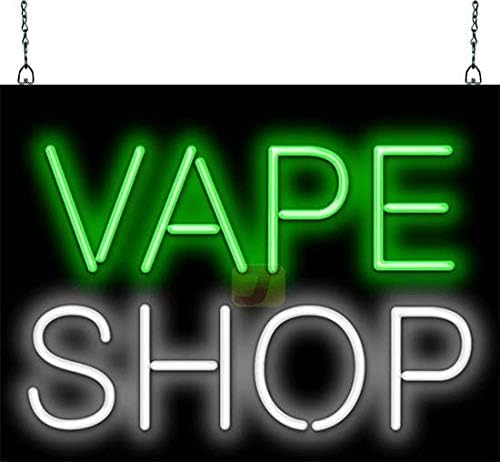 Vape Shop Neon Sign - 24" wide x 18" high - Large Size - Real, Quality ...