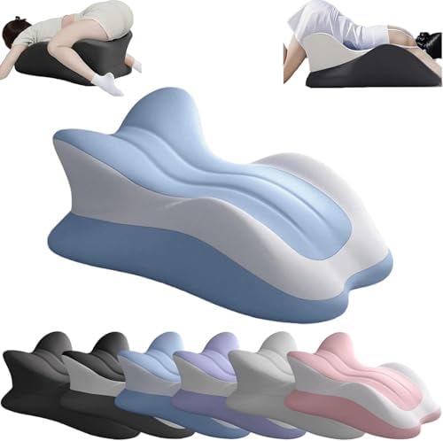 Amazon.com: Backange 27° Ergonomic Memory Foam Support Pillow, Angled ...