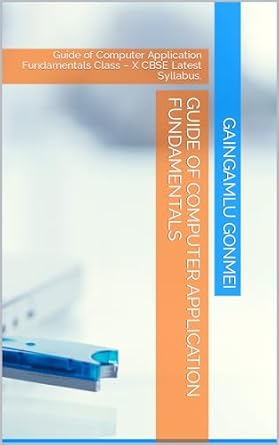 Guide of Computer Application Fundamentals: Guide of Computer ...