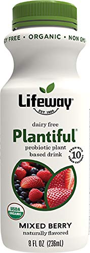 Amazon.com: Lifeway Plantiful, Dairy Free Probiotic Plant Based Drink ...