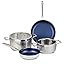 Amazon.com: The Blue Jean Chef 6-Piece Stainless Steel Cookware Set ...