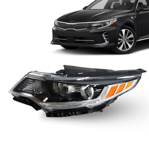 Headlight Left and Right Pair of without Bulbs Compatible with Optima ...