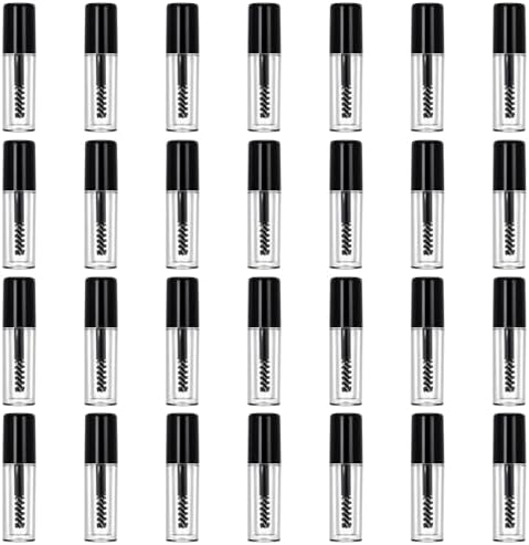 Amazon.com : 28 Pcs Empty Mascara Tube with Eyelash Wand, Mini 3ml ...