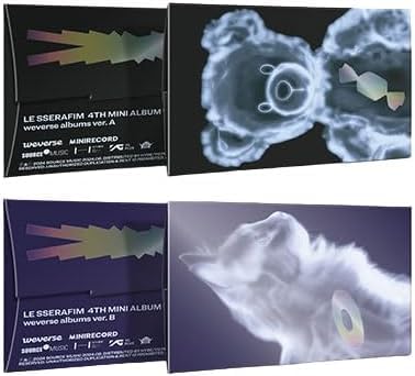 Amazon.co.jp: LE SSERAFIM CRAZY 4th Mini Album with Tracking LSFM ...