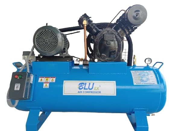 BLUEX 03150-3HP 150L Double Stage Air Compressor: Superior Power and ...