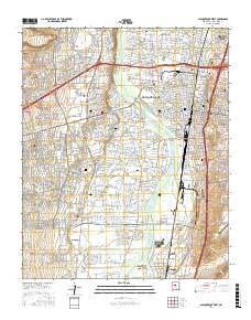 Amazon.com: Albuquerque West, New Mexico topo map by East View ...