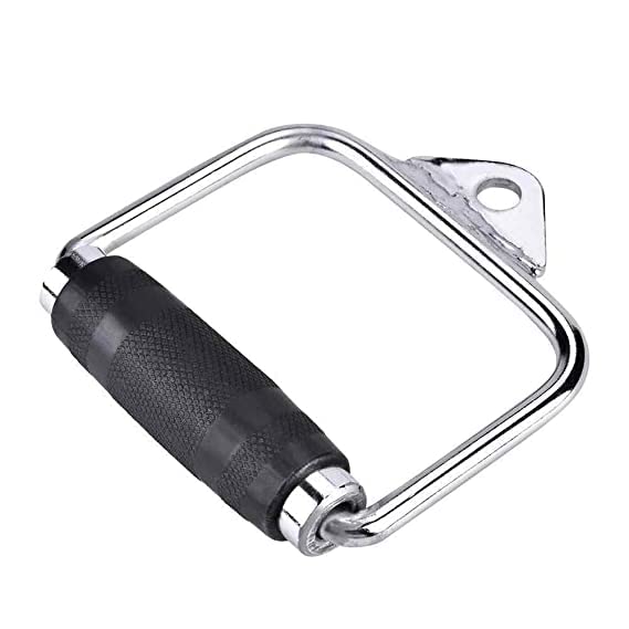 Buy A.S Gallery Iron Single Cable Cross D Handle with Rubber Hand Grips ...