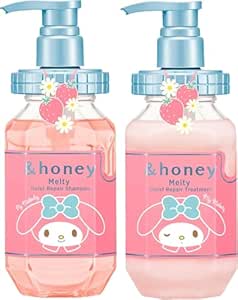 Amazon.com : &-honey Melty Moist Repair (MyMelody Edition) Japanese Shampoo & Conditioner Set ...