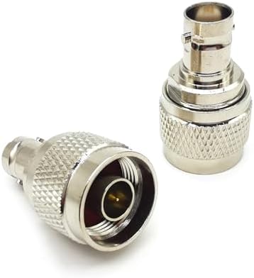 Amazon.com: Ahoaepy 2PCS N BNC Antenna Adapter, Type N Male to BNC Female Coaxial Cable ...
