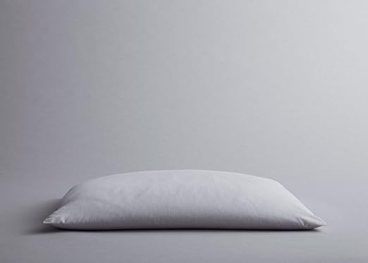 Memory Foam Core Pillows Soft Bed Low-Profile Lightly Fill Thin Slim ...