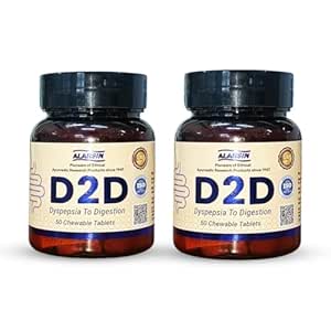 Buy D2D Chewable Tablets - Pack of 2 (50 Tablets Each) Online at Low ...