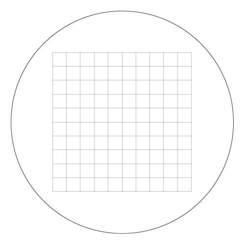 VEE GEE Scientific 1200-RGM100510Z Grid Reticle for Models 1270's ...