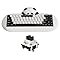 Amazon.com: YUNZII C68 Panda Wireless Mechanical Gaming Keyboard, 68 ...