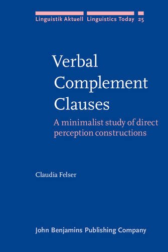 Amazon.com: Verbal Complement Clauses (Linguistik Aktuell/Linguistics ...