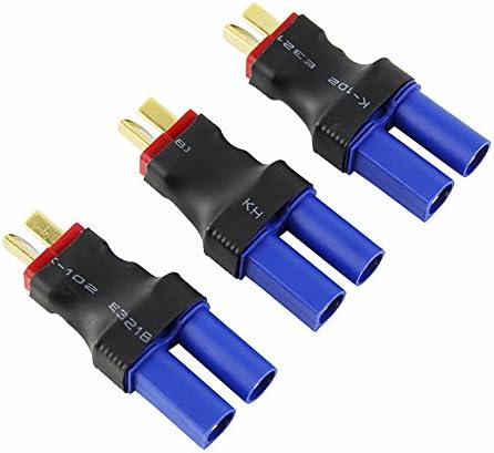 Amazon.com: OliYin 3pcs Male T-Plug to Female EC5 Losi Connector ...