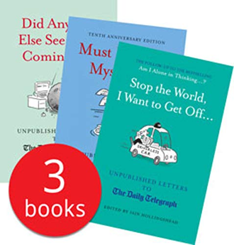 Unpublished Letters to The Daily Telegraph Collection - 3 Books: Amazon ...