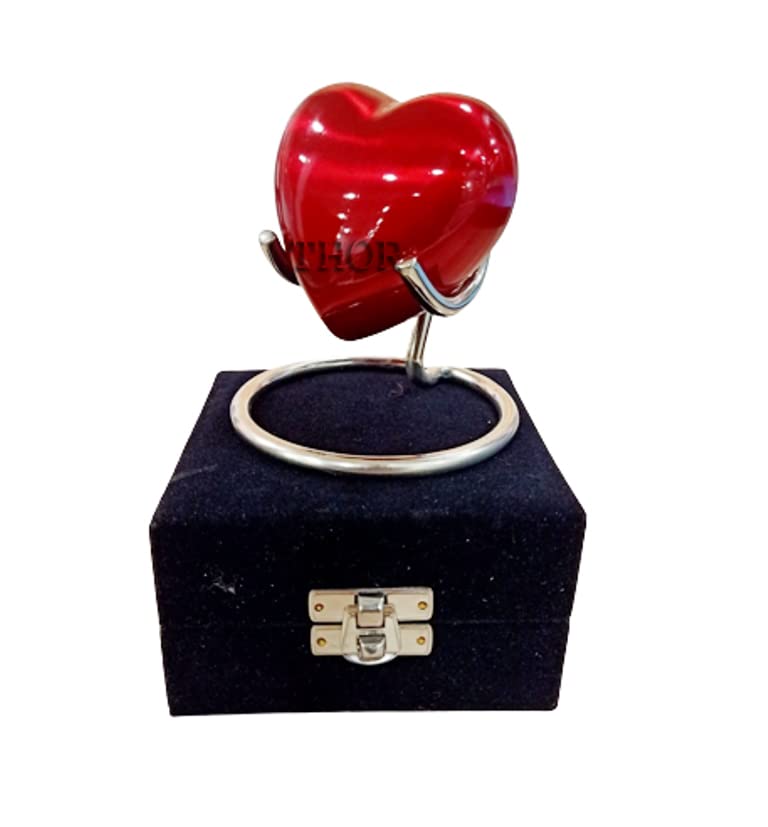 Amazon.com: Red Heart Cremation Urn - Heart Keepsake Urn for Human ...