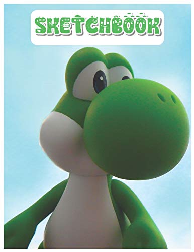 Buy Sketchbook: Cute Mario Sketchbook for Kids to Sketching, Whiting ...