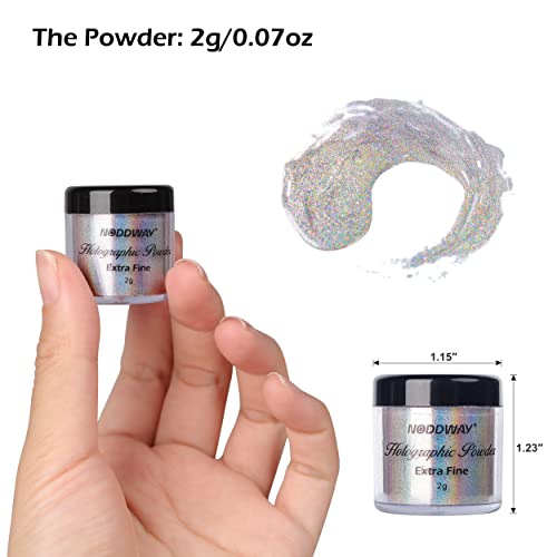 Snapklik.com : Holographic Powder 007oz/2g, 10 Micron Chrome Fine ...