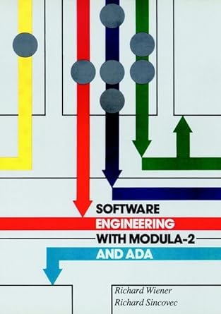 Software Engineering with MODULA-2 and ADA: Wiener, Richard S ...