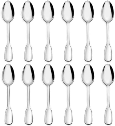 Amazon.com: E-far Coffee Spoon Set of 12, 5 Inch 18/10 Stainless Steel ...