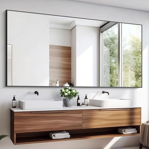 Amazon.com: Mirrorons Large Vanity Mirror 72" x 36", Bathroom Vanity ...