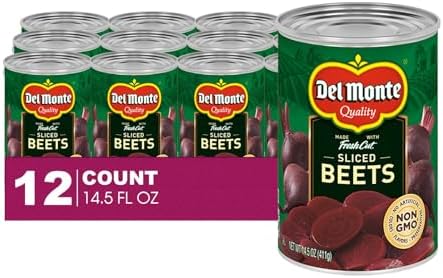 Amazon.com: Del Monte 12- Pack of Sliced Beets Canned Vegetables 14.5 ...