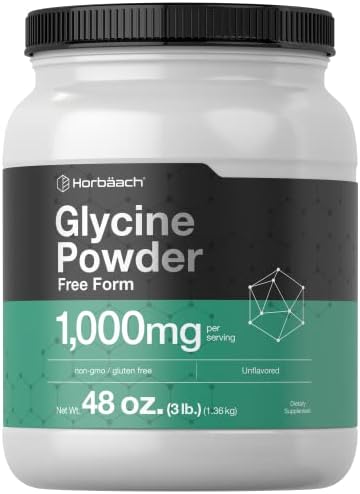 Amazon.com: Nutricost Glycine Powder 1lb - Non-GMO, Gluten Free ...