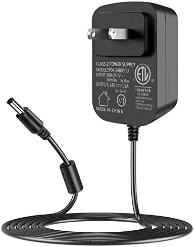 Amazon.com: 100V~240V AC to DC 24V 0.5A Power Supply Adapter for ...