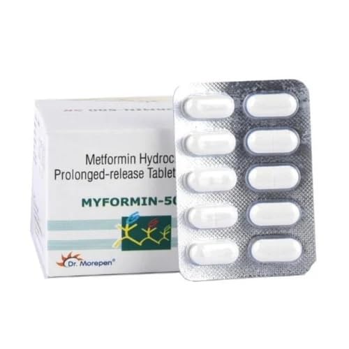 Myformin 500 - Strip of 10 Tablets : Amazon.in: Health & Personal Care