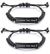 Amazon.com: XUANPAI Christmas Gifts Personalized Matching Bracelets for ...