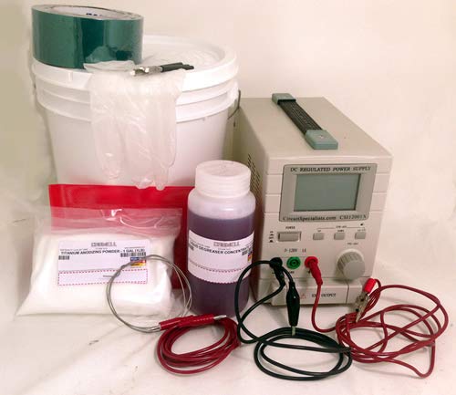 Amazon.com: Titanium & Niobium Anodizing Kit : Arts, Crafts & Sewing