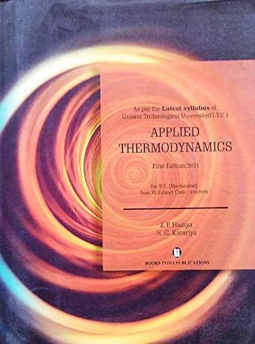 Buy APPLIED THERMODYNAMICS Book Online at Low Prices in India | APPLIED ...