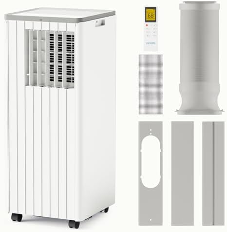Amazon.com: Portable Air Conditioner for 200-300 sq. ft, 8,000 BTU AC ...