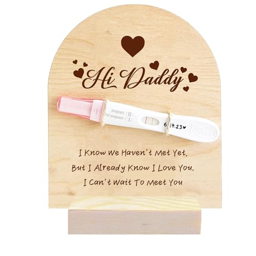 FREEBLOSS Surprise Pregnancy Announcement for Dad Baby Reveal Ideas for ...
