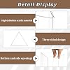 Amazon.com : LemonSecret 8 Pack Acrylic Table Tent Sign Holder, Clear ...