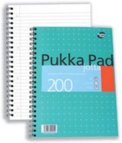 Pukka Pad, A4 Metallic Jotta Book 3 Pack – 21 x 30cm – Wirebound ...