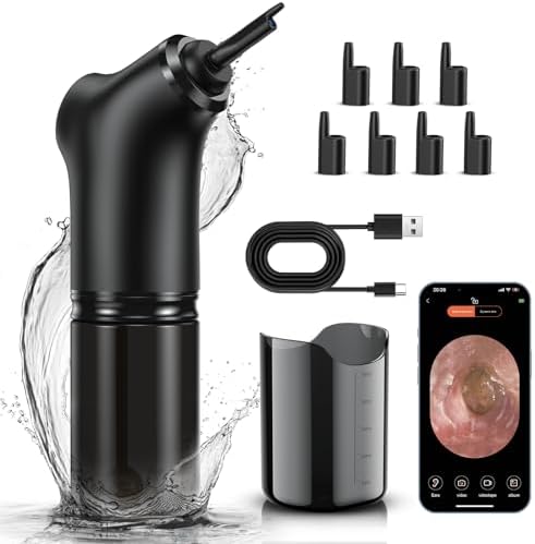 Amazon.com: Ear Wax Removal Kit Electric Ear Cleaner Water Powered Ear ...