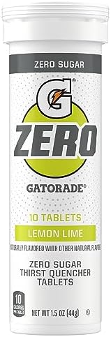 Amazon.com : Gatorade, Zero Tablets Lemon Lime, 1.5 Ounce : Grocery ...