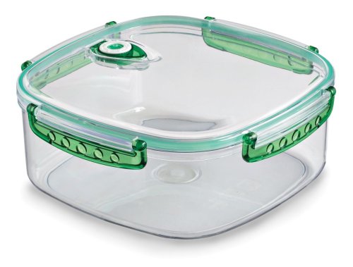 FreshVac Pro FV3800s Square-Shaped 16-Cup Vacuum Food-Storage Container ...
