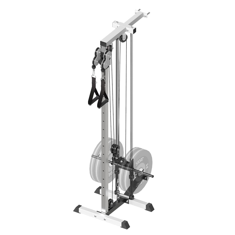 Buy SPARTLAT Power Cable Machine, Adjustable LAT Pull Down and LAT Row ...